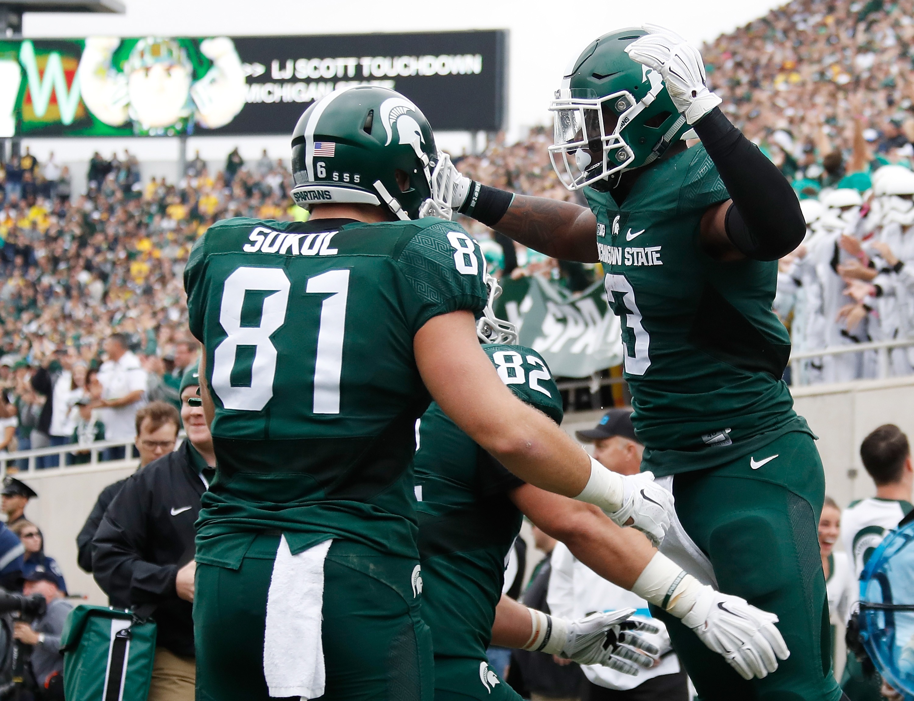 Michigan State Football: 4-star RB Ronnie Walker has top 2