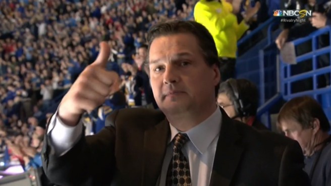 Amazing news: Eddie Olczyk is cancer-free