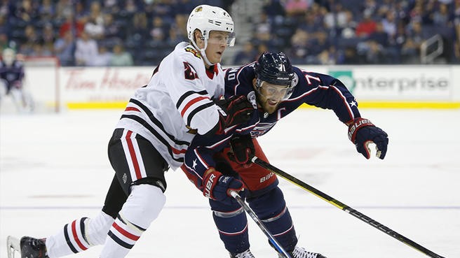 Adam Boqvist absorbing as much as he can from Blackhawks veterans in ...