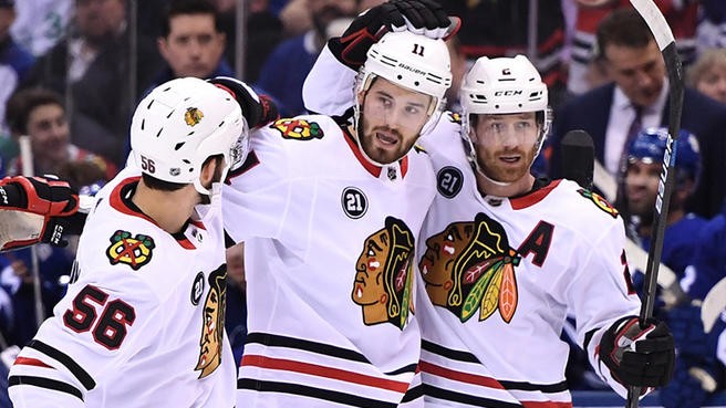Four takeaways: Blackhawks survive Maple Leafs push, inch closer to ...