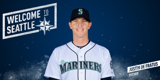Mariners Sign RHP Justin De Fratus