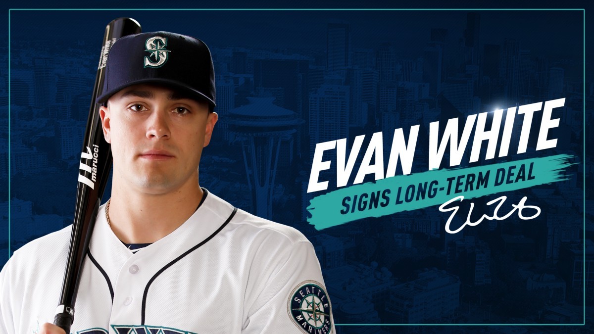 Mariners Sign Evan White to Six-Year Major League Contract