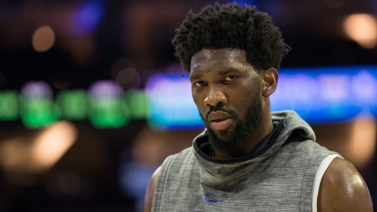 Embiid returns to starting lineup against Pacers