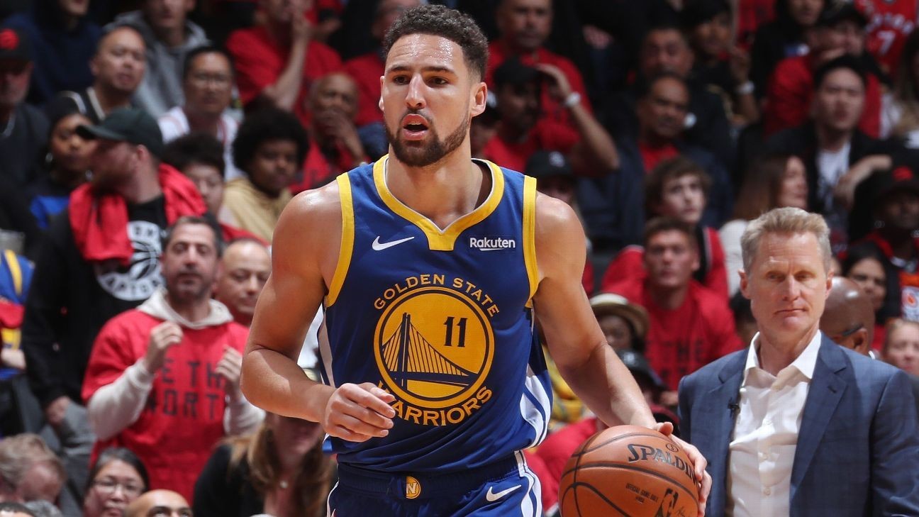 Klay active for Game 3; unclear if he'll play