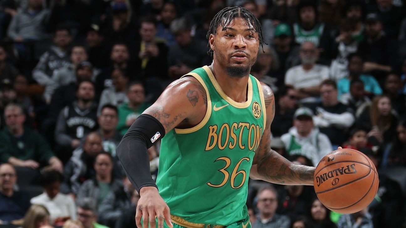 Celtics' Marcus Smart doing better after dealing with 'gross' eye infection