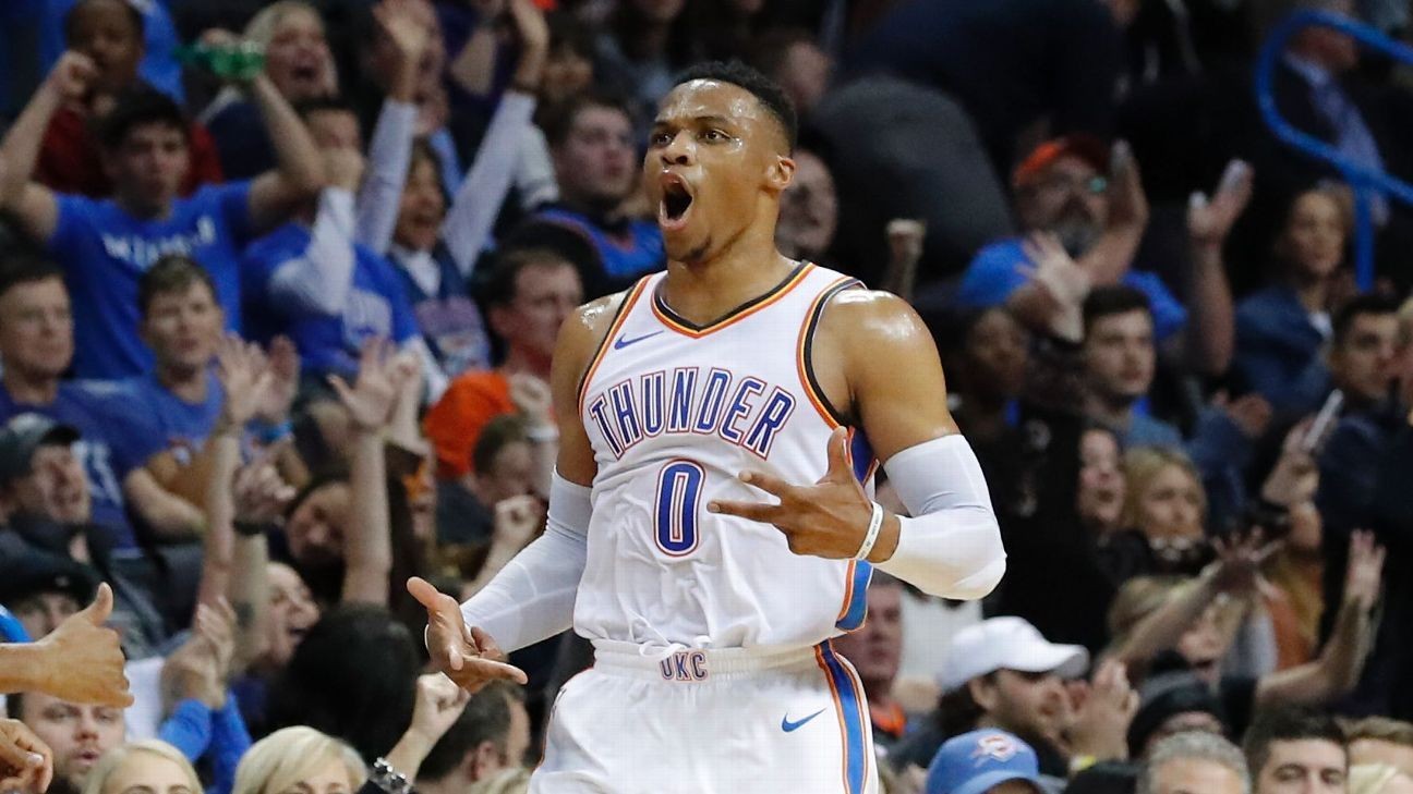Stat padding? No, Westbrook has a new look for Thunder