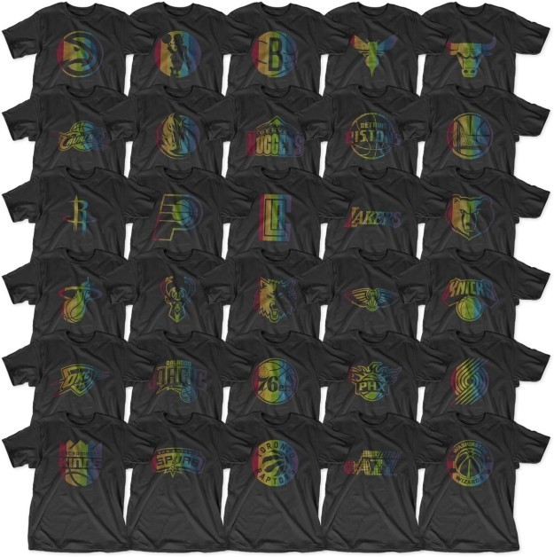 The NBA Released Pride Tees For All 30 Teams