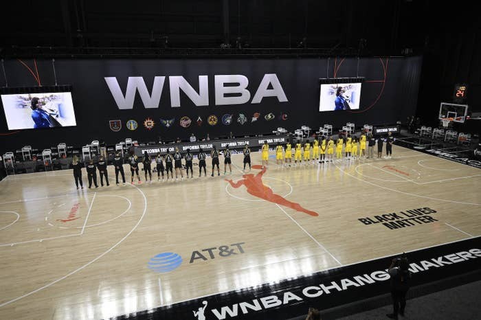 WNBA Players Didn’t Kneel During The National Anthem — They Walked Out