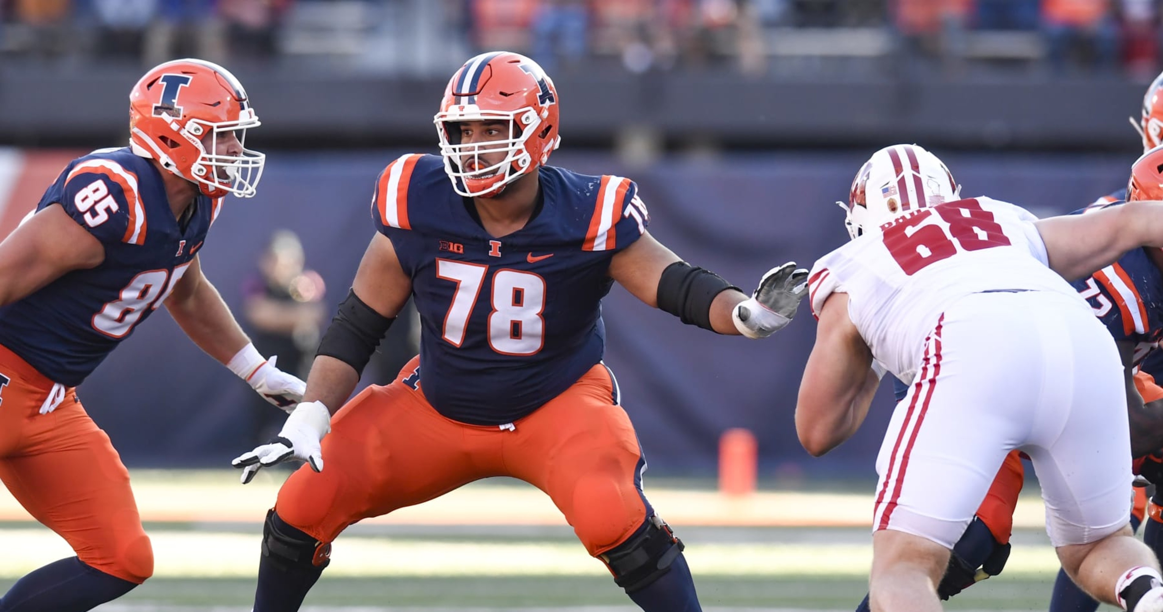 Isaiah Adams NFL Draft 2024: Scouting Report for Illinois IOL