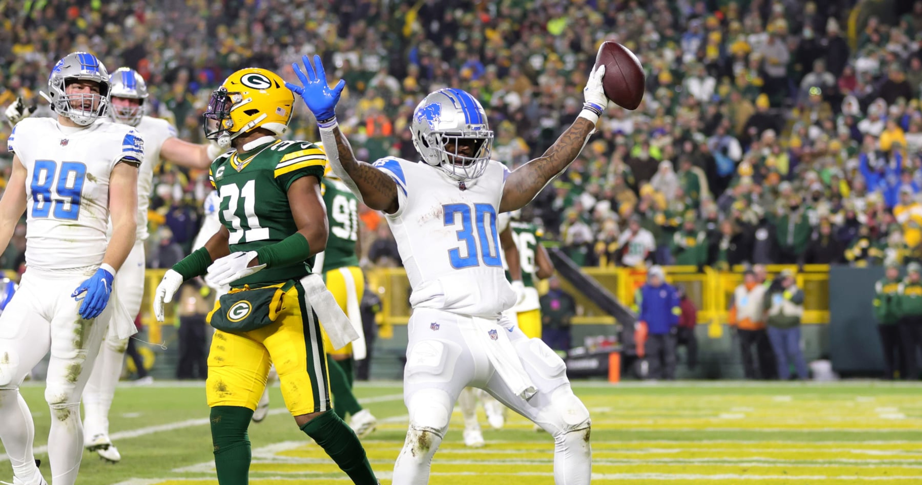 Lions' Jamaal Williams on NFL Celebration Fines: 'Trying to Take My ...