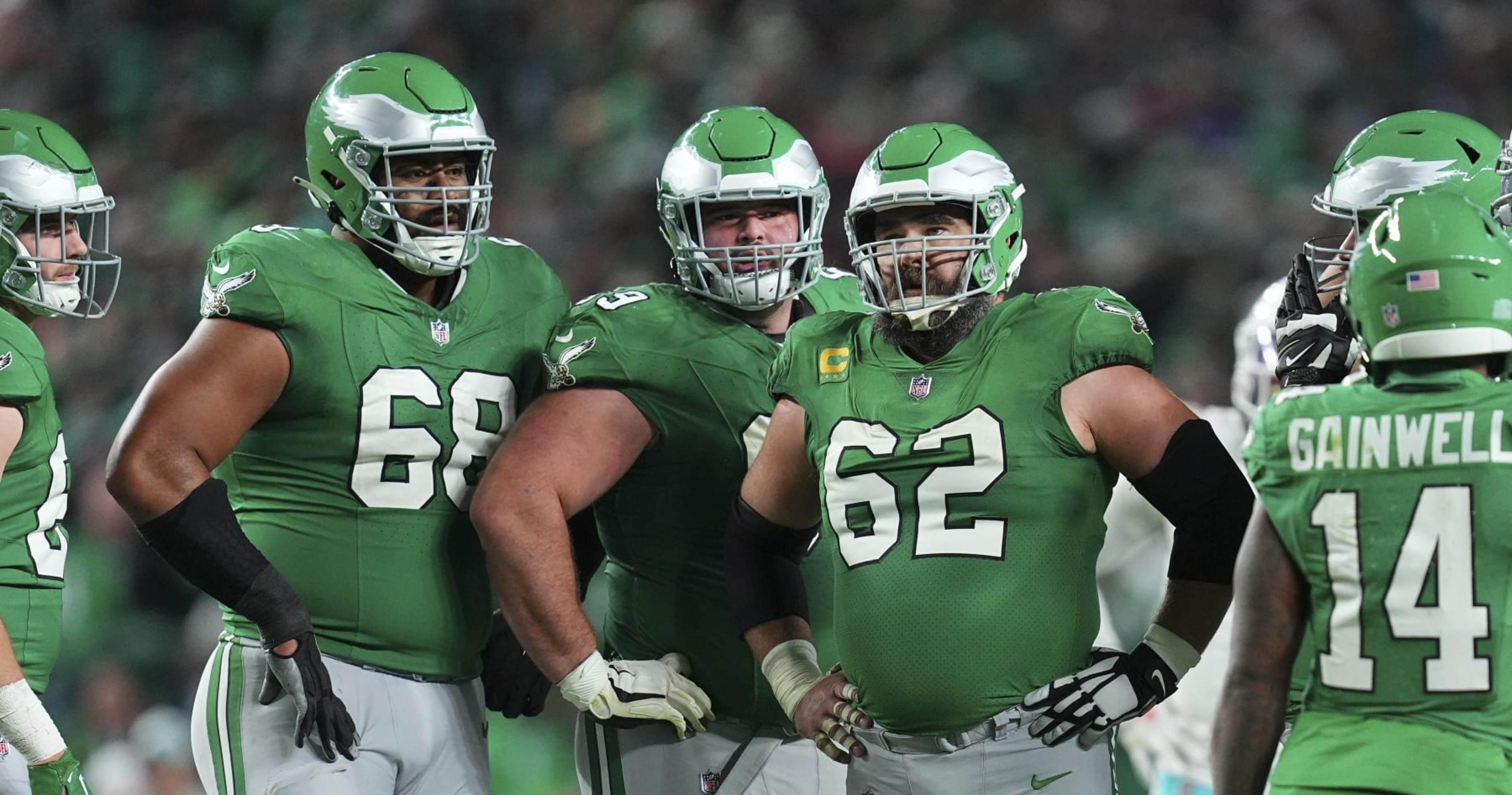 Listen: Eagles' Jordan Mailata, Jason Kelce Cover 'All I Want for ...