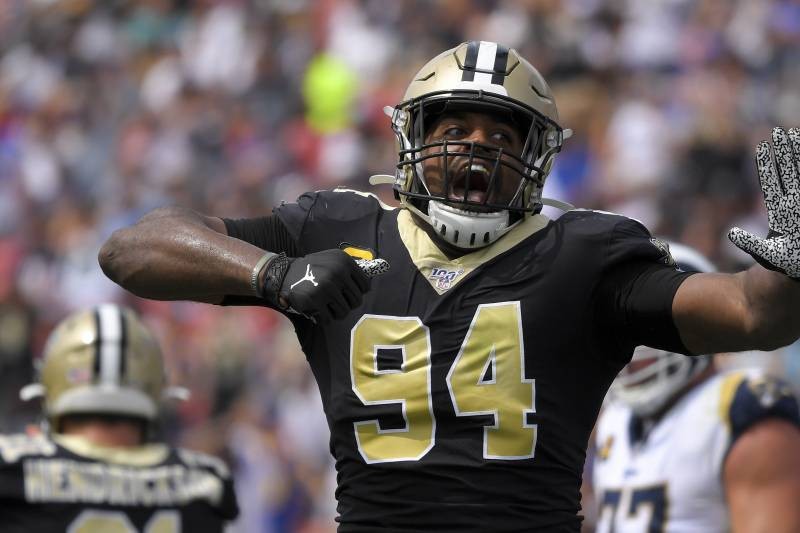 Look: Cameron Jordan, Saints Robbed of TD vs. Rams After Referee Mistake