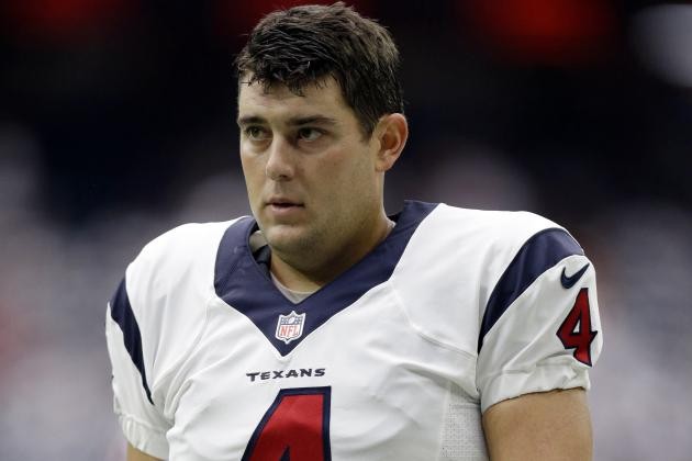 Texans sign K Nick Novak, waive Randy Bullock