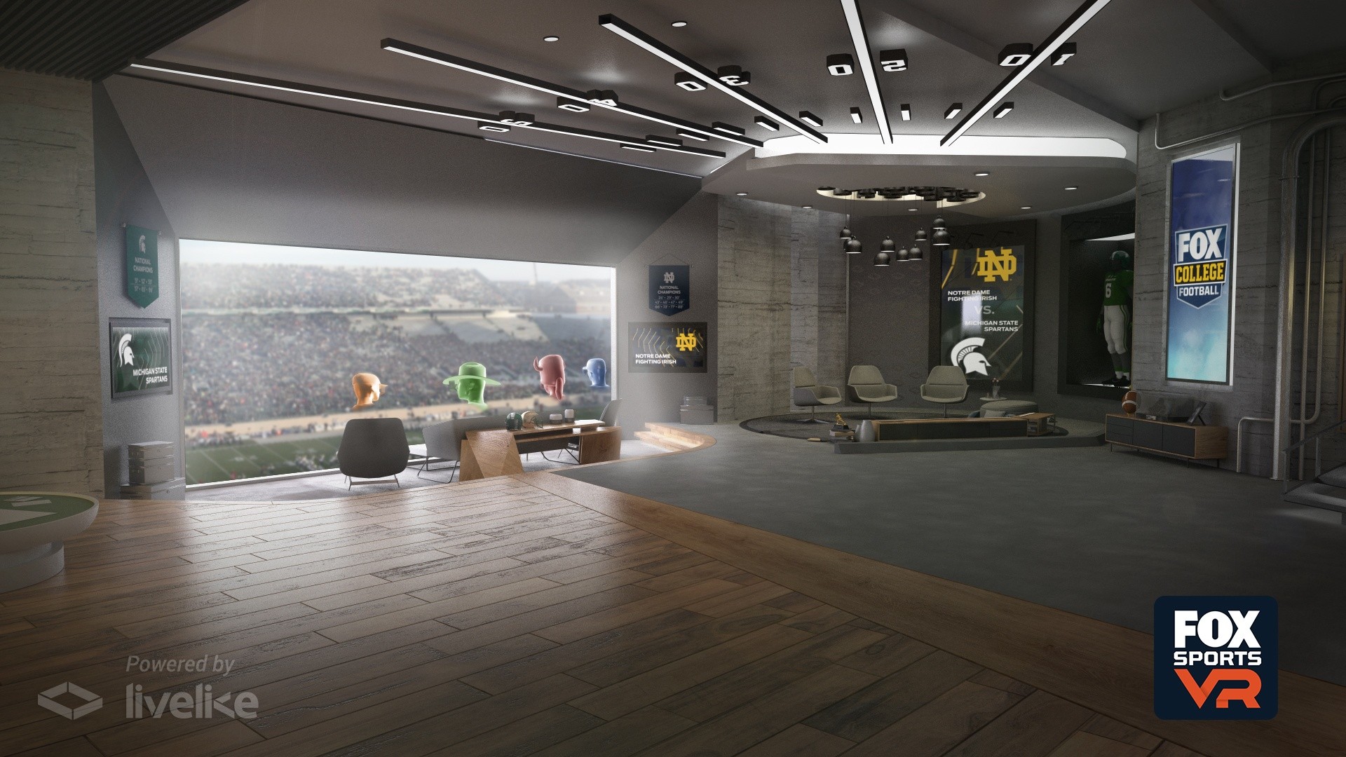 How To Watch NCAA Football In Virtual Reality From FOX Sports’ Skycam