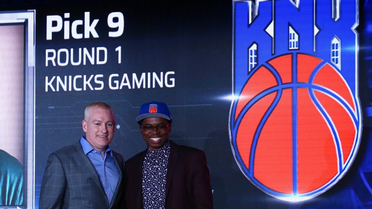 NBA 2K League Outfits Athletes and Avatars with Champion Gear