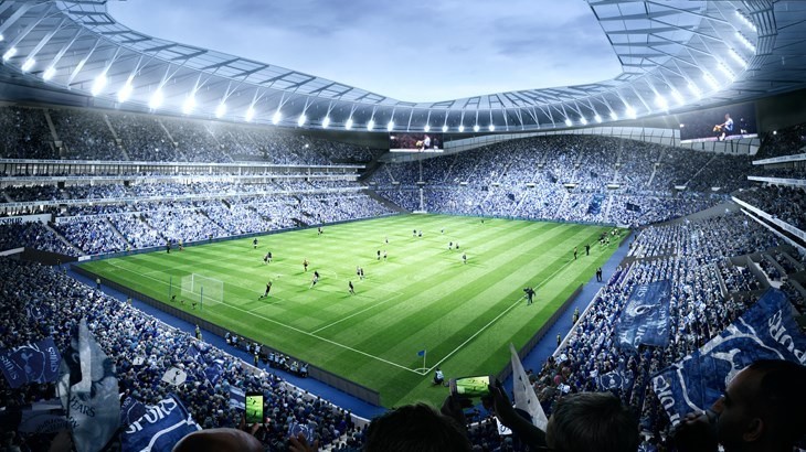 NFL Artificial Turf Field Can Go Under Tottenham Retractable Grass Pitch