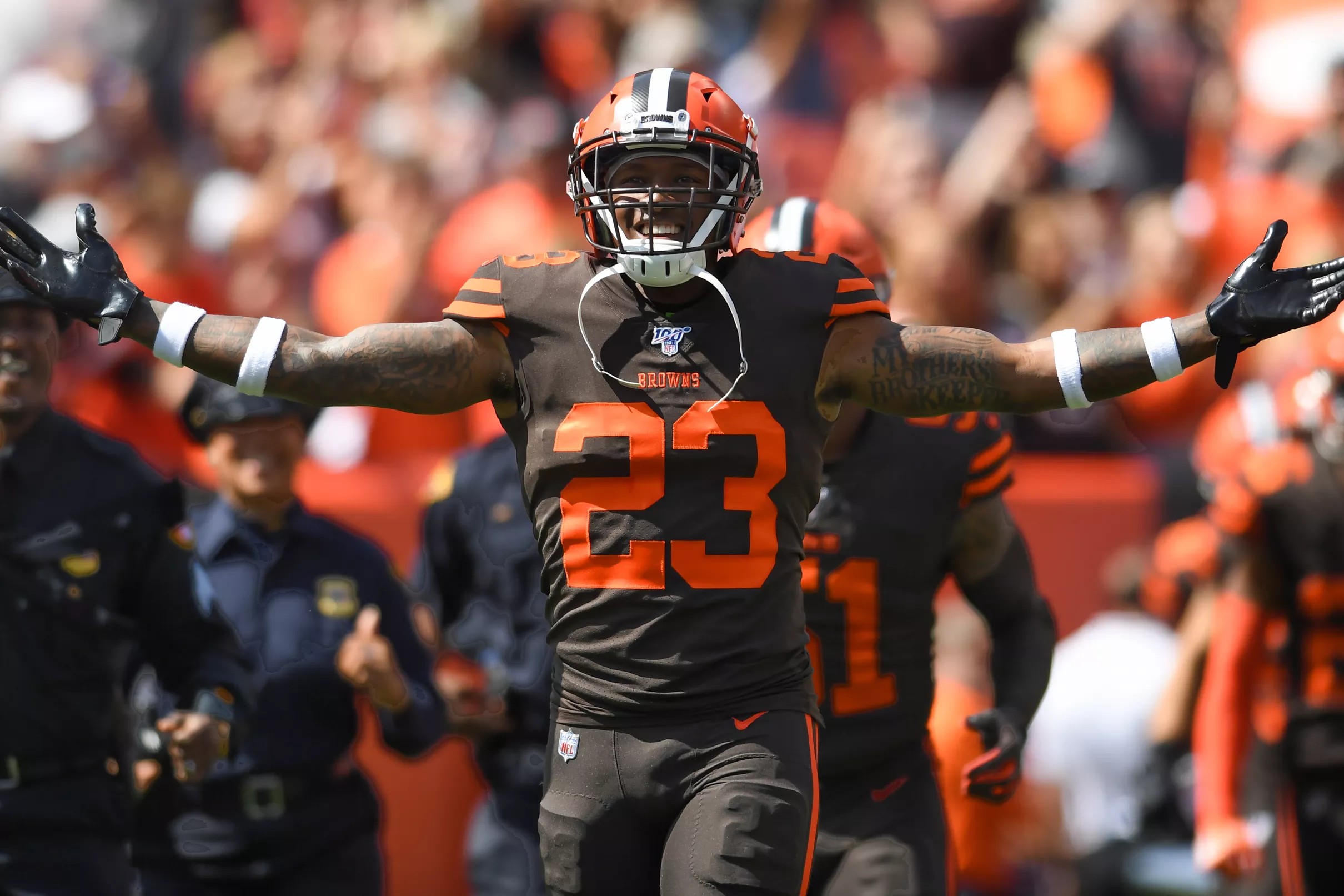 Browns safety Damarious Randall returns to practice