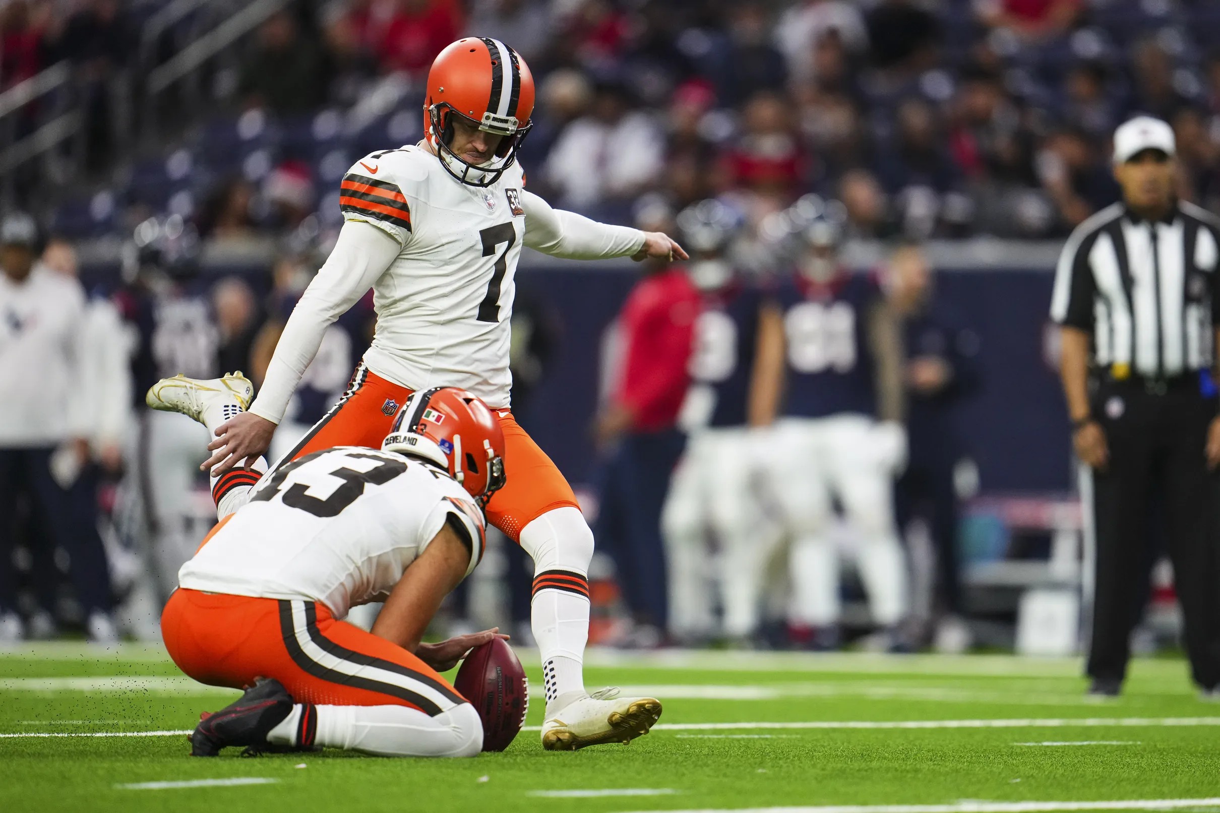 Browns roster includes 5 special teams only players including 3 kickers