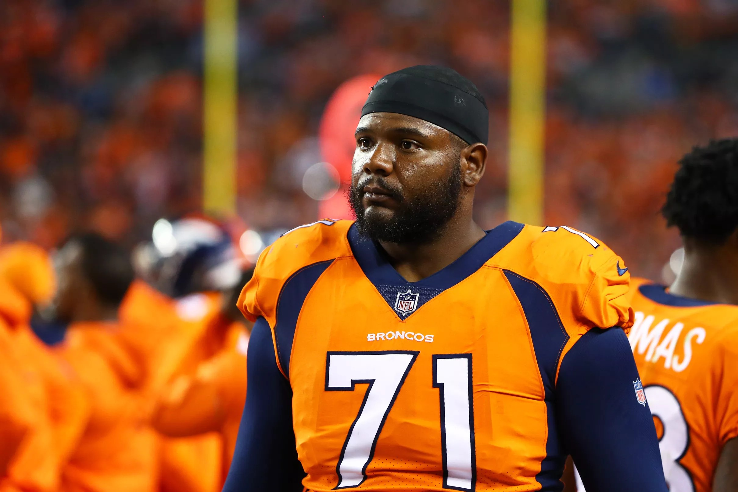 Donald Stephenson retires before taking a snap with Browns