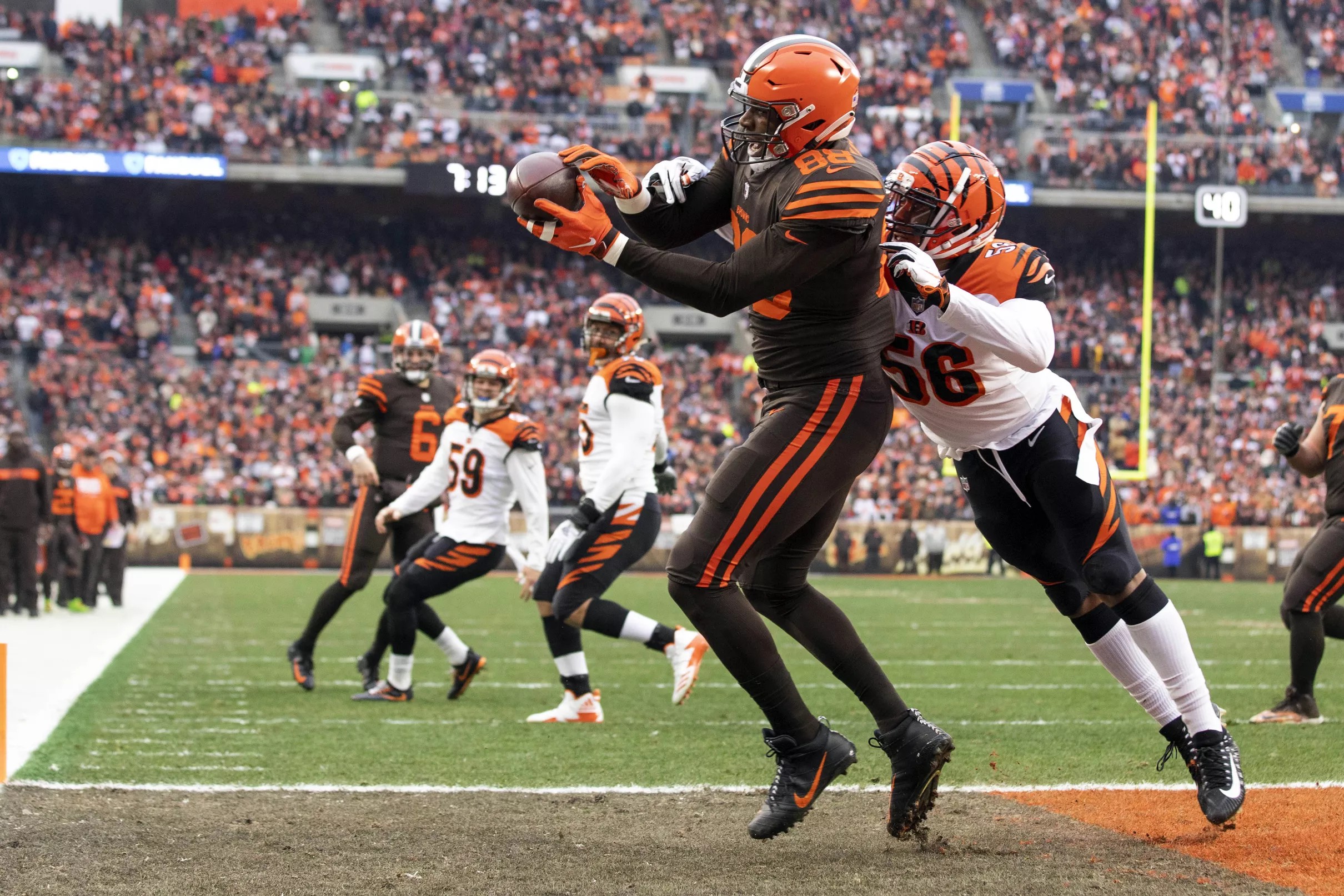 Darren Fells made the most of his opportunities in 2018