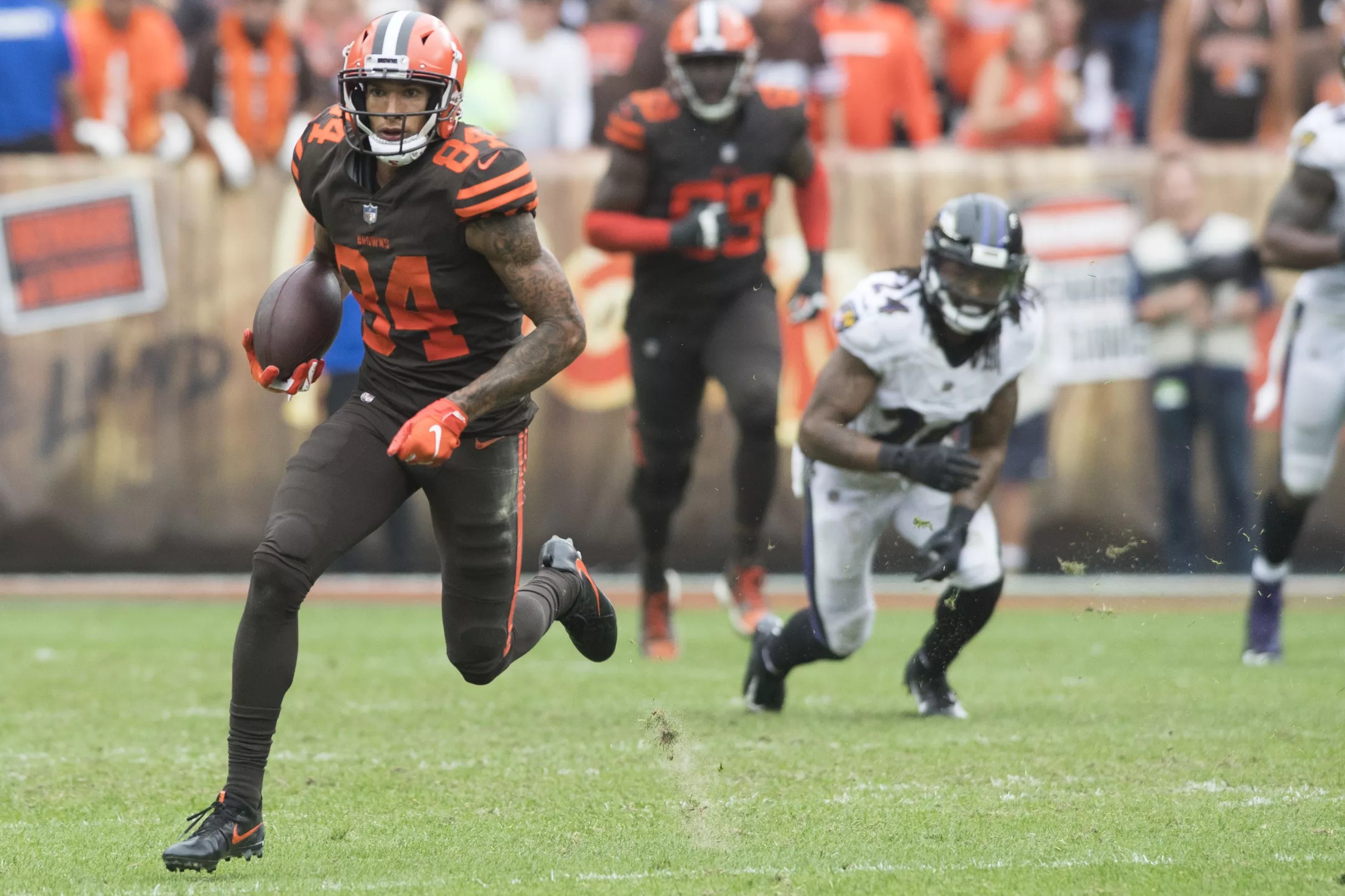 Browns seem ready to roll with the wide receivers they have