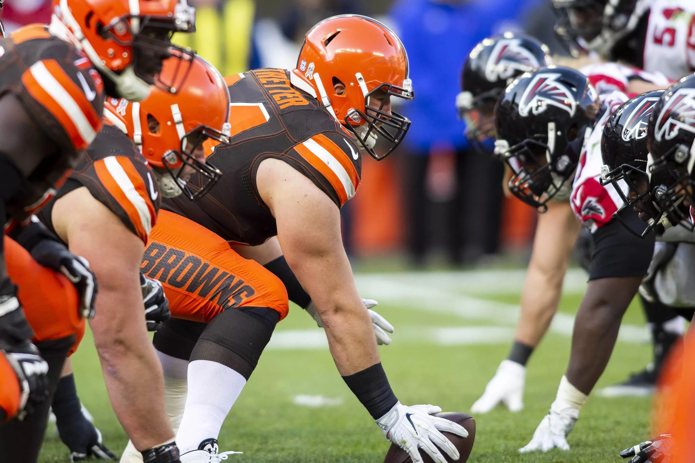Browns offensive line among league’s elite, per PFF