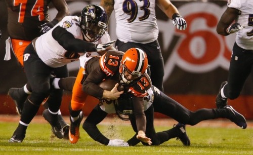 Ravens 33, Browns 27: Blocked field-goal return for touchdown on final ...
