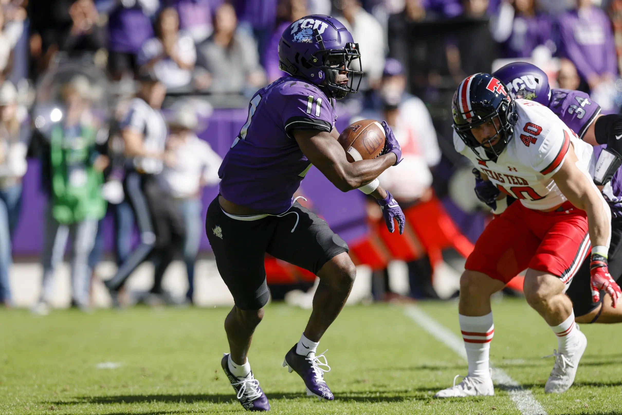 TCU WR Derius Davis wins The Jet Award