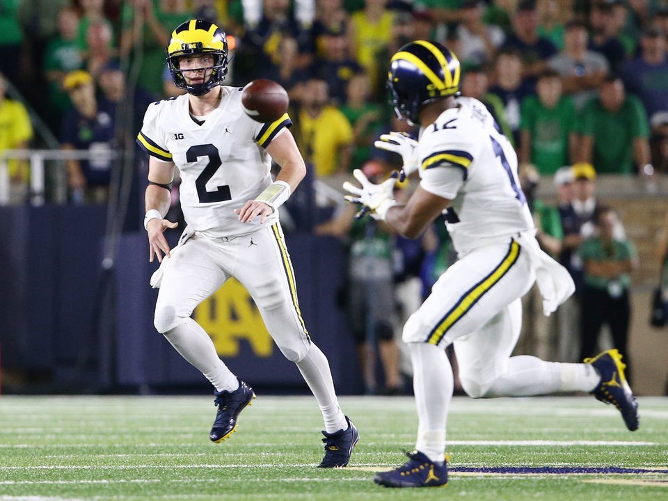 Michigan's play calling too conservative? 'We're making some strides'