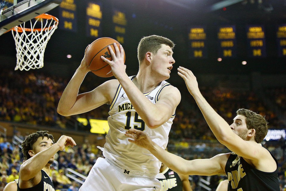 How Michigan's Jon Teske turned himself into a force in the Big Ten