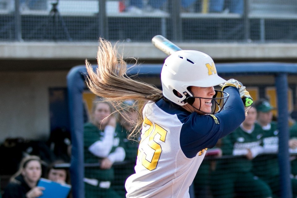 Michigan softball's offense sputters again in NCAA Tournament loss to ...