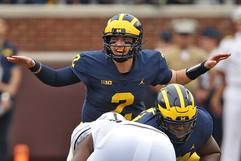 Shea Patterson impressed in blowout win. More of the same for Michigan ...