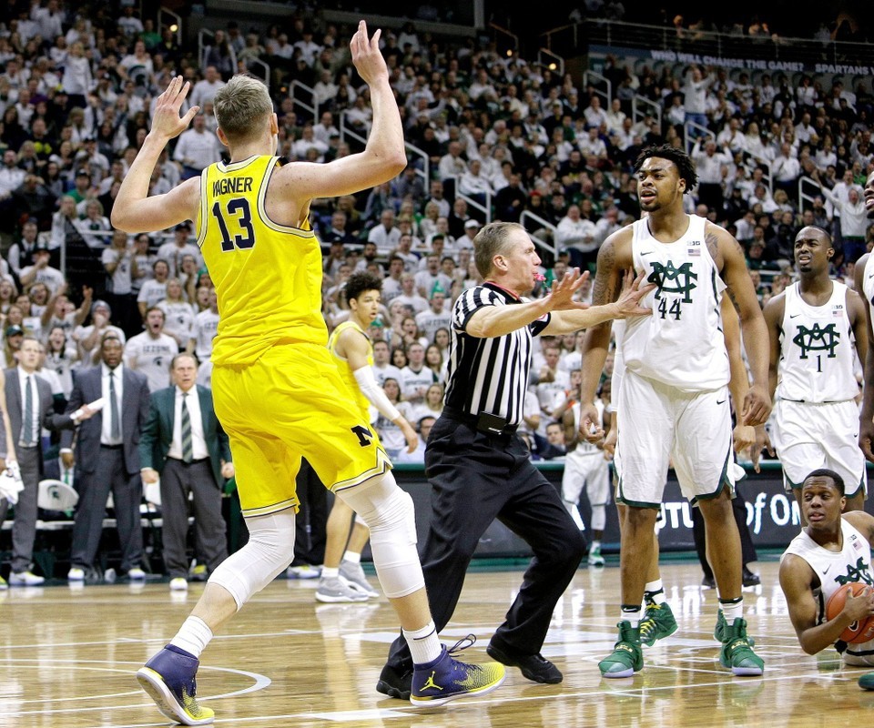 College basketball gameday: Michigan at Michigan State