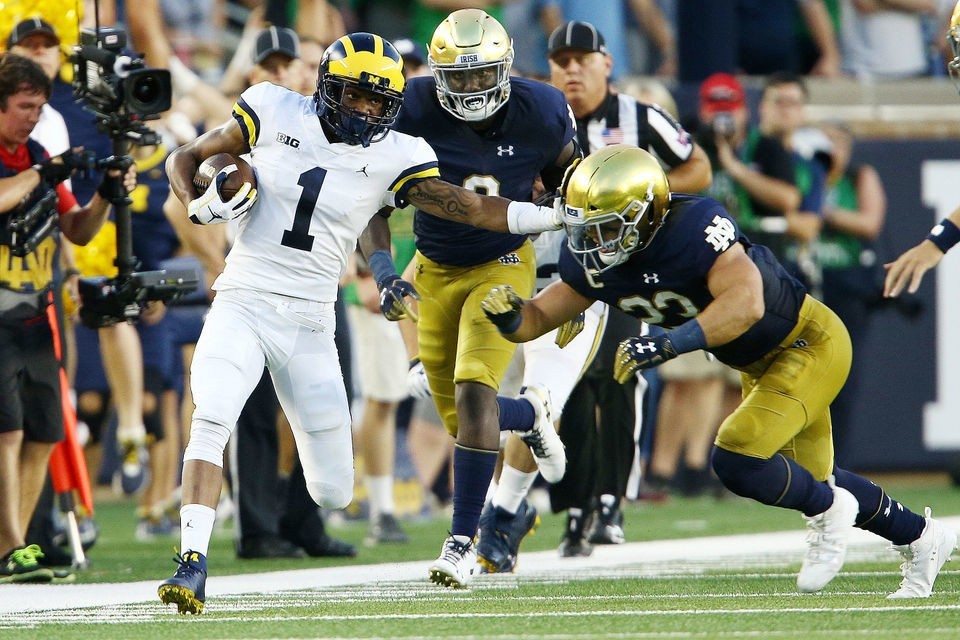 Michigan's Ambry Thomas named Big Ten co-special teams player of week