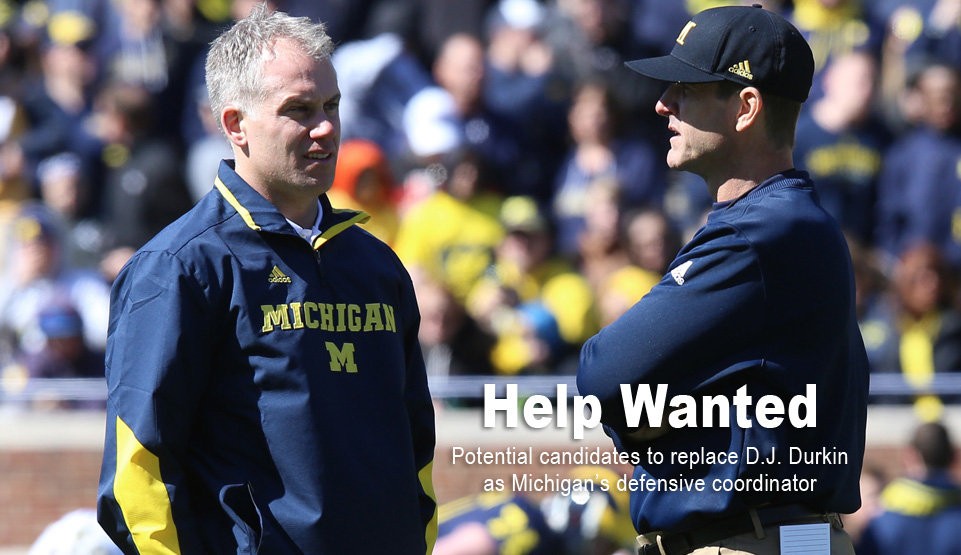 Who will replace D.J. Durkin as Michigan's defensive coordinator ...