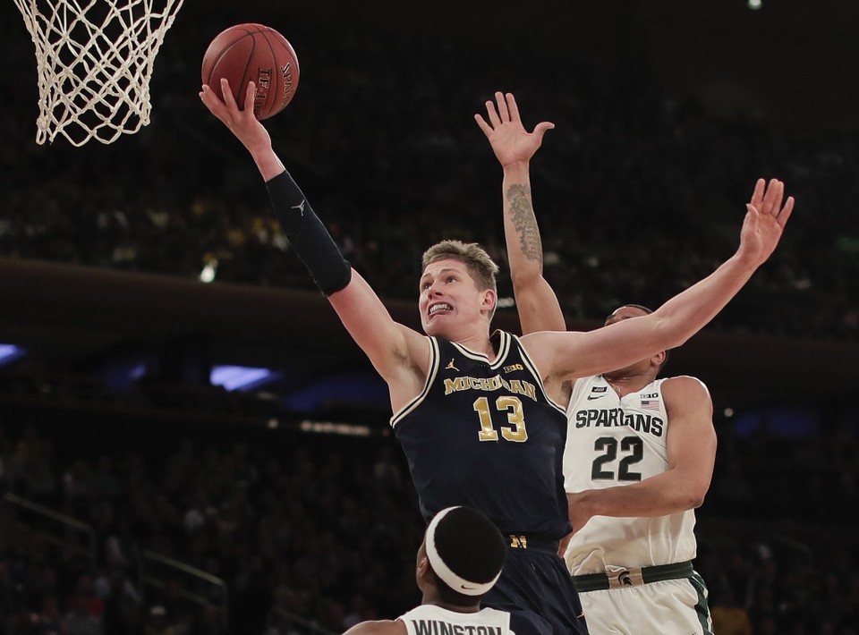 With March Madness set to begin, NBA eyes will be on Michigan's Wagner