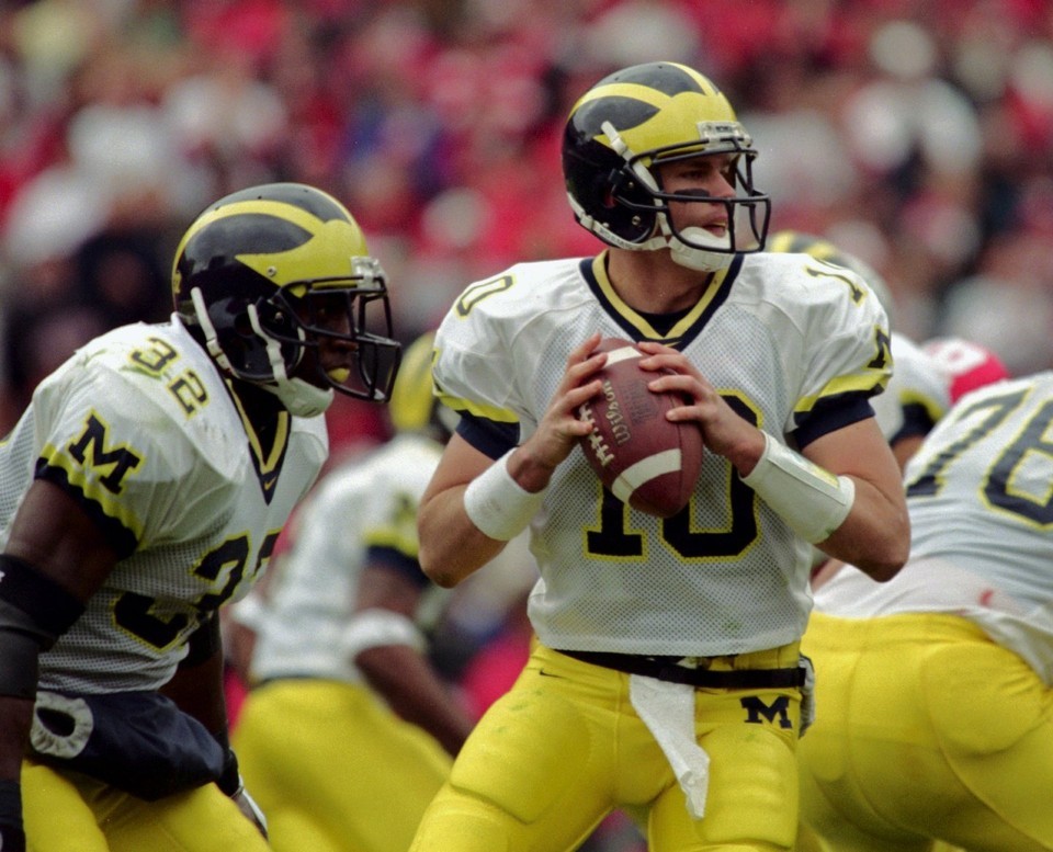 Never forget Tom Brady's career began and nearly ended at Michigan