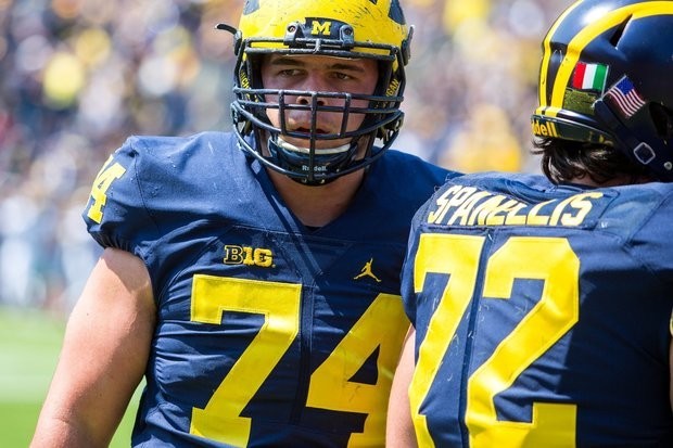 Ben Bredeson raves about chemistry of Michigan's new-look O-line