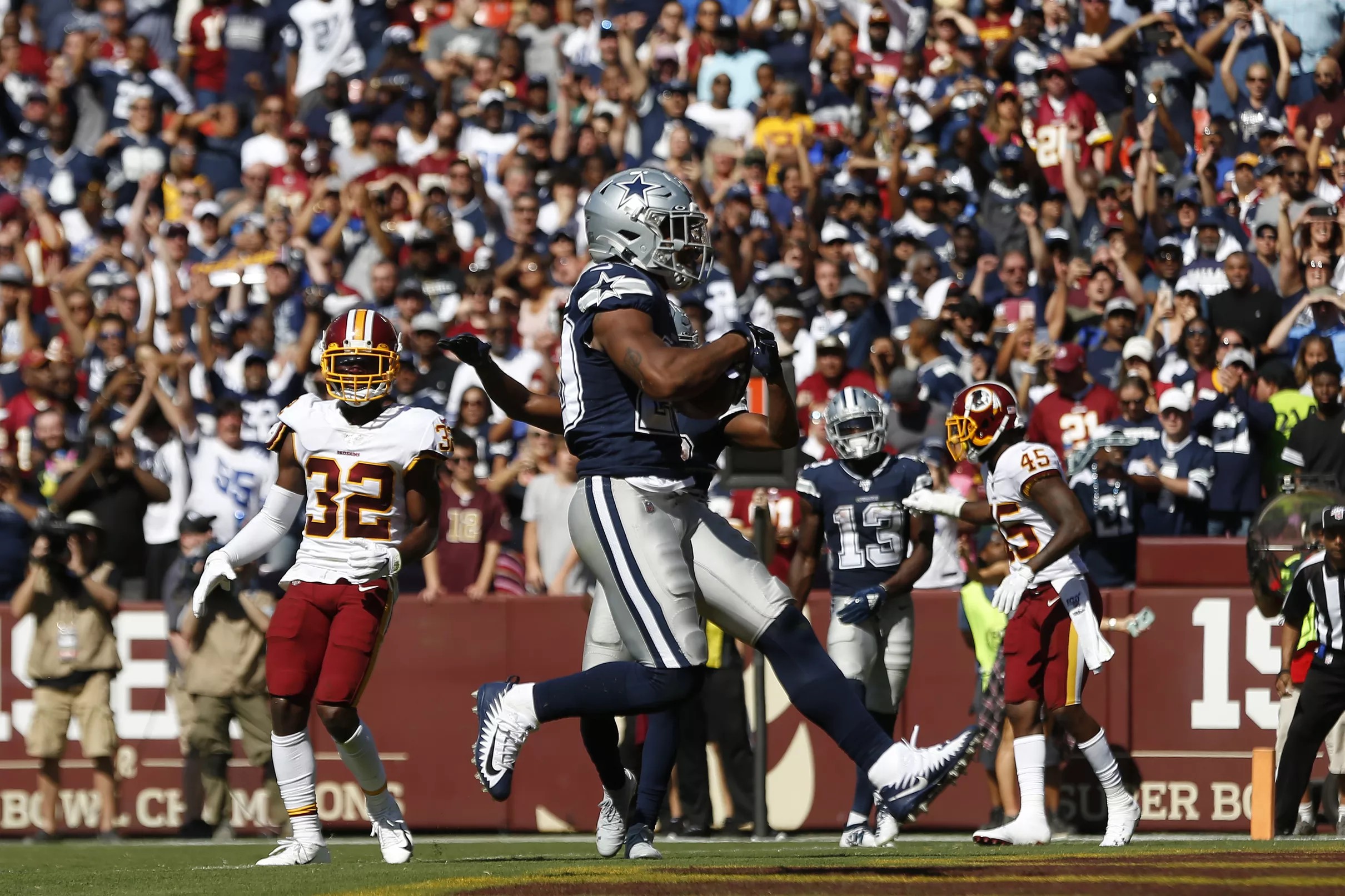 Cowboys week two rookie report: Tony Pollard nearly scores first career ...