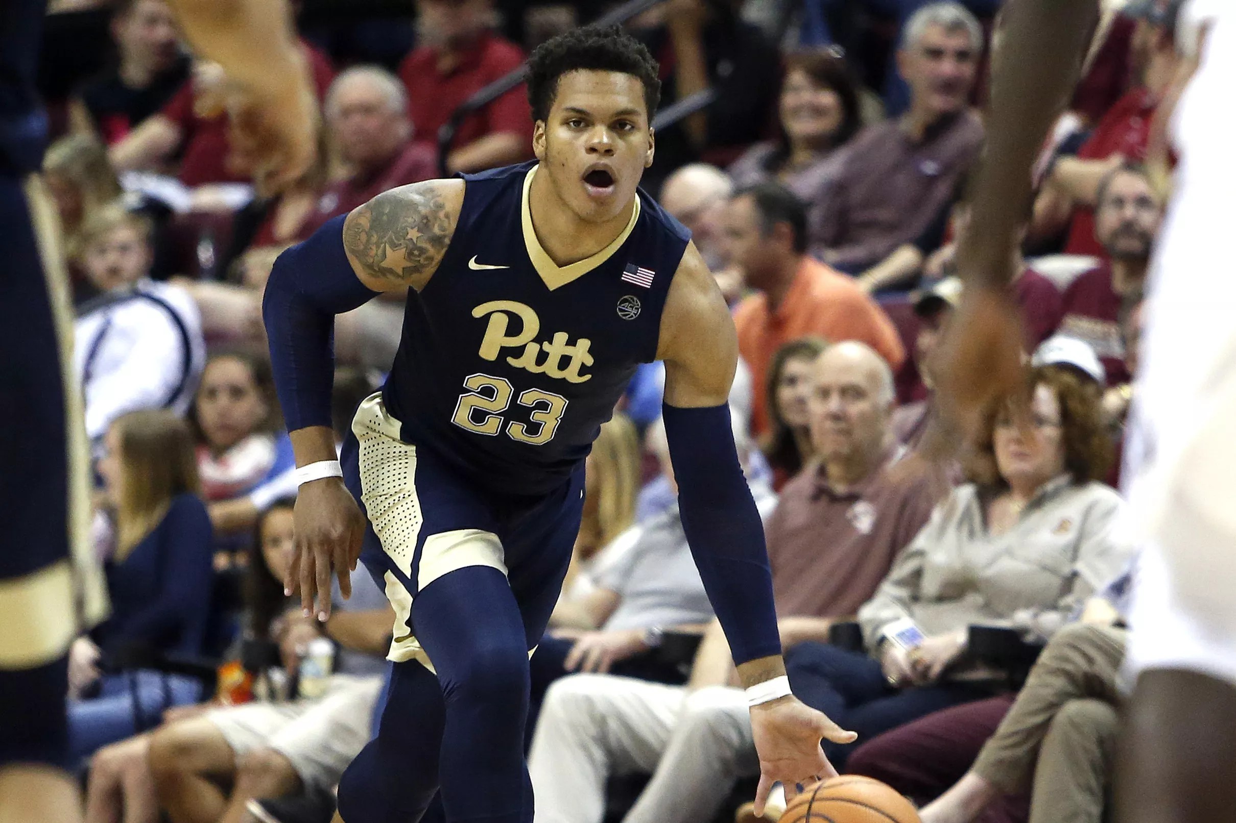 Pitt Sophomore Forward Shamiel Stevenson will transfer