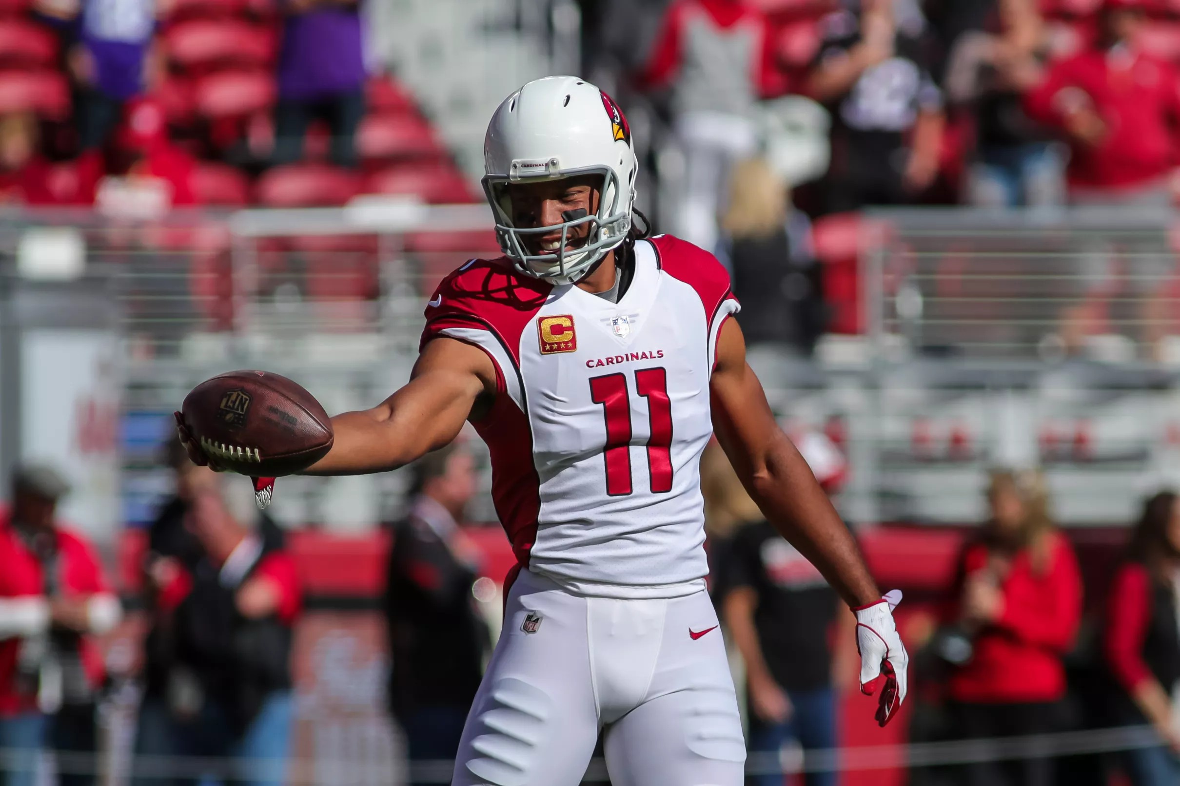 Larry Fitzgerald reaches 15,000 career receiving yards