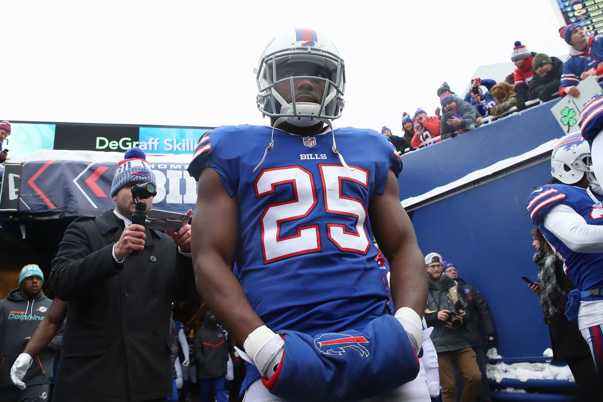LeSean McCoy could play in AFC Wild Card Game after ankle injury