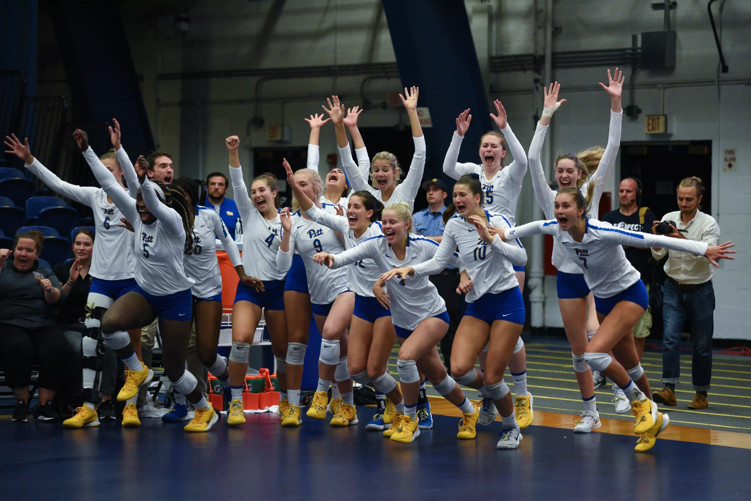 Pitt volleyball makes history with win over Penn State