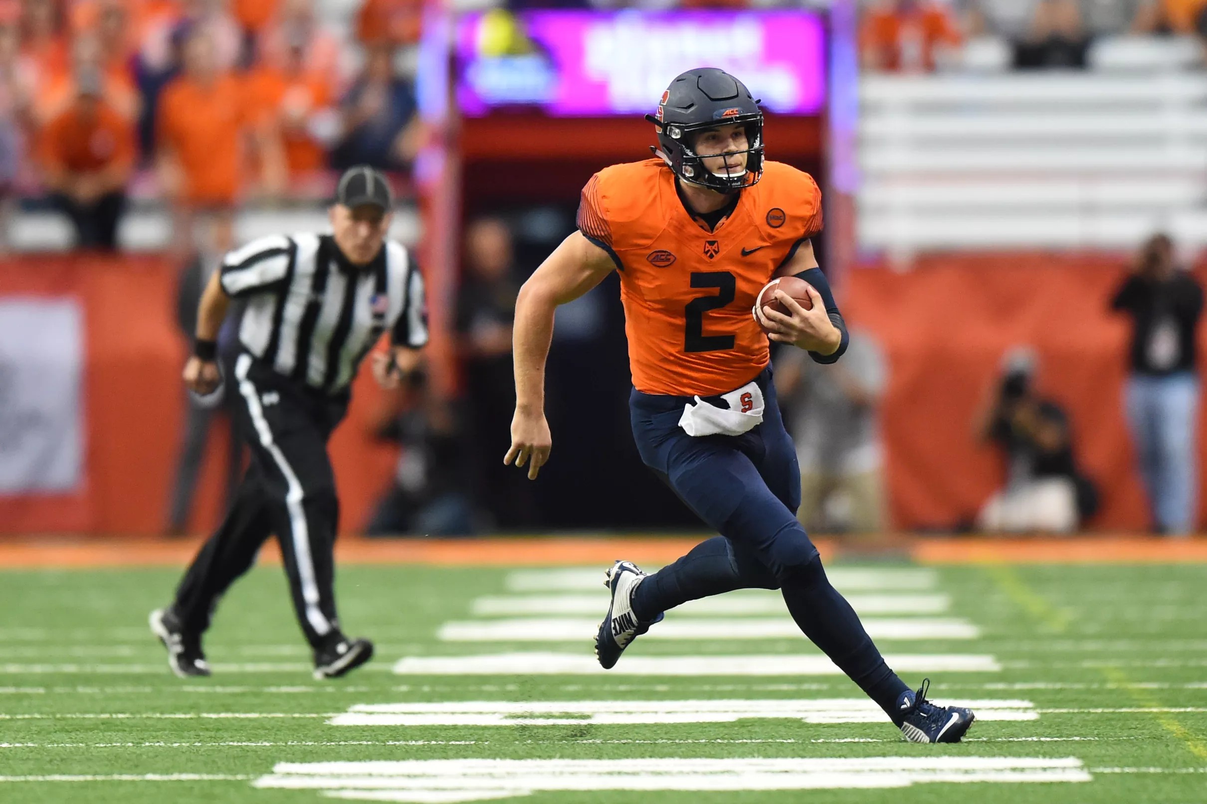 Syracuse’s Eric Dungey has long been a bit of a daredevil