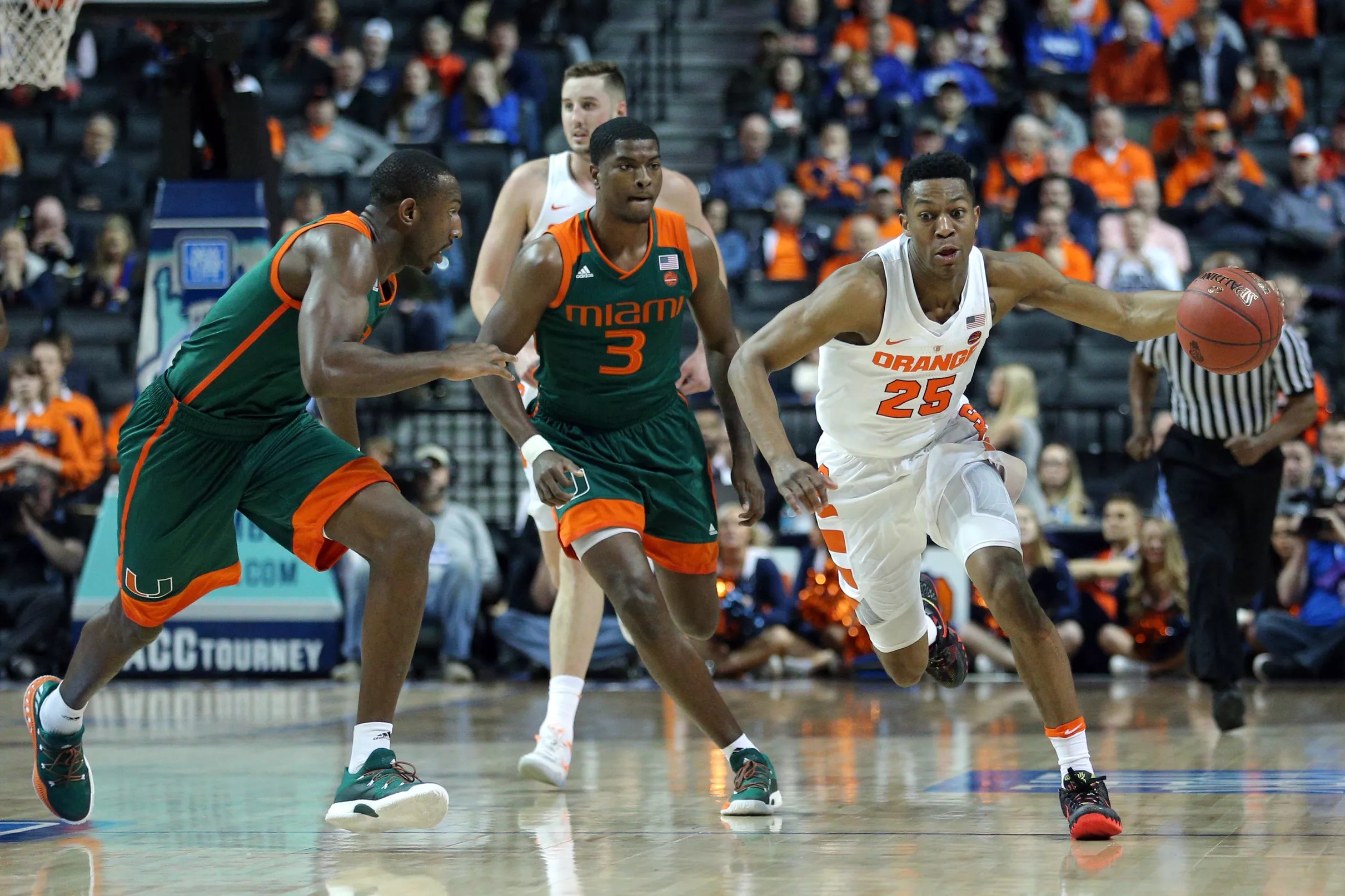 Syracuse vs. Miami: TV/streaming, time, odds, history & more