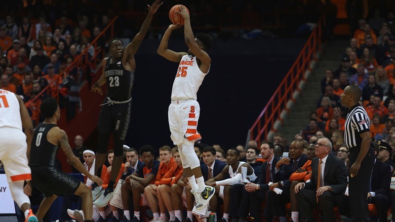 Battle leads Orange surge over Hoyas