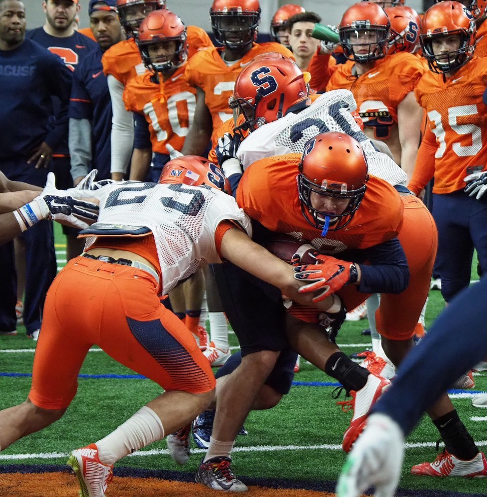 Syracuse football linebacker group 'extremely competitive,' looking for ...