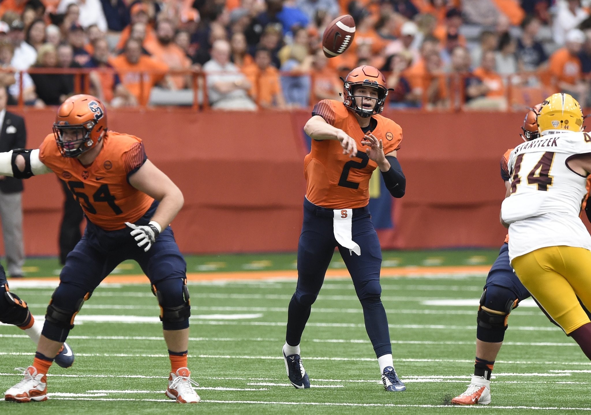 Dino Babers: Evan Foster's pick-6 was 'play of the game' for Syracuse ...