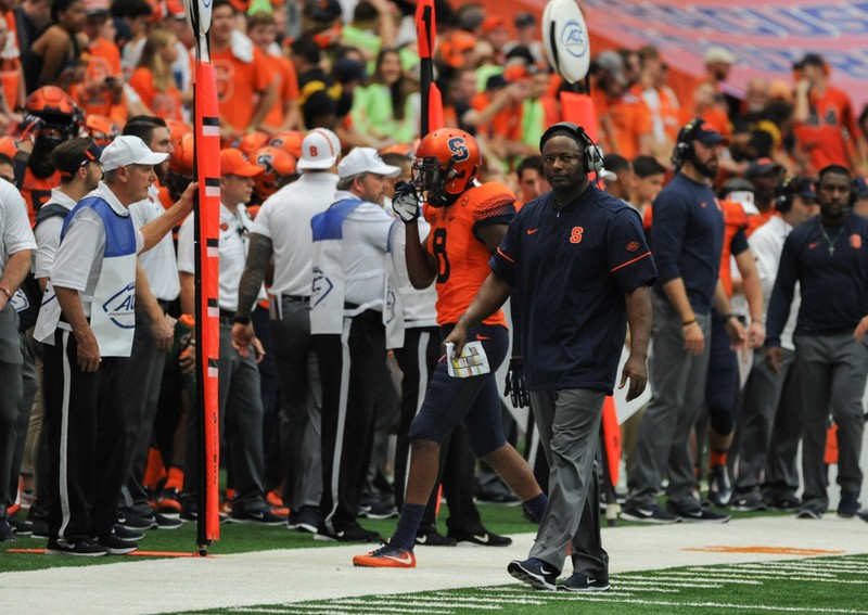 Syracuse co-offensive coordinator and quarterbacks coach Sean Lewis to ...