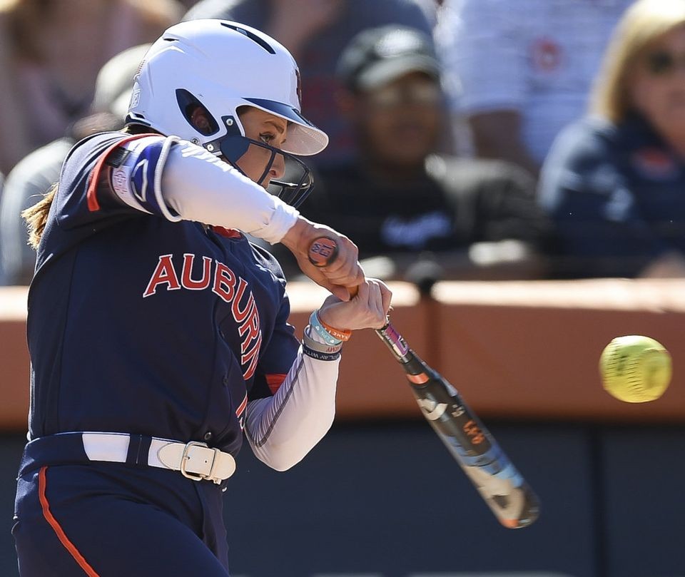 Auburn Softball Backs Are to the Wall … Drop Game One of Super Regional